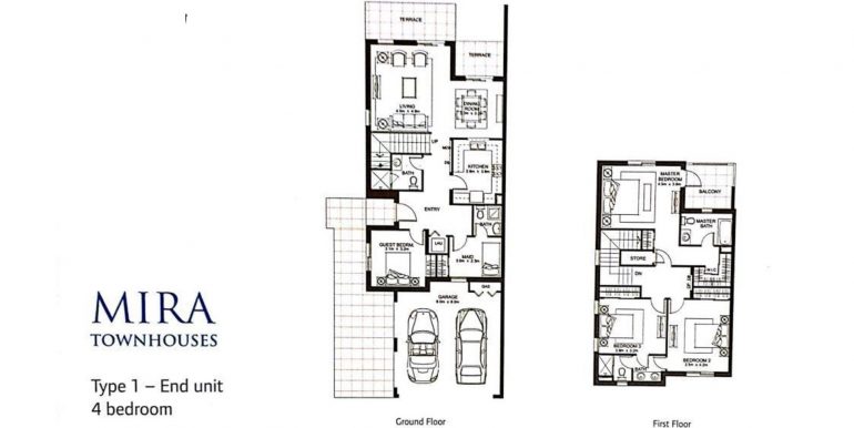 Phase 3 – TYPE 1E @ Mira – BIGGEST PLOT -4 Beds+Maids room – First ...
